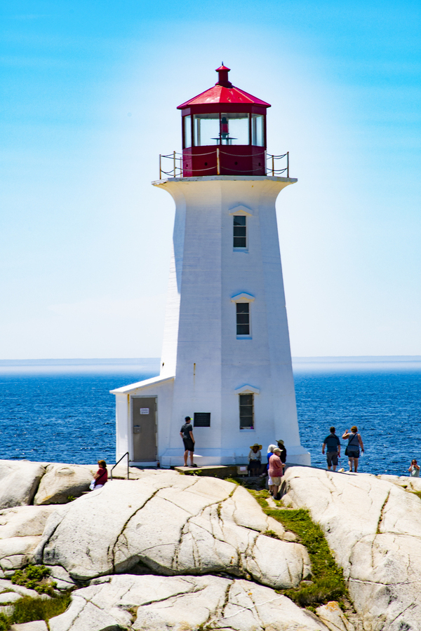 Peggys Point Lighthouse by Greg Starr Wall Art