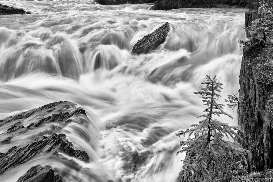 Banff Cascade by Images By Jon Evan Wall Art