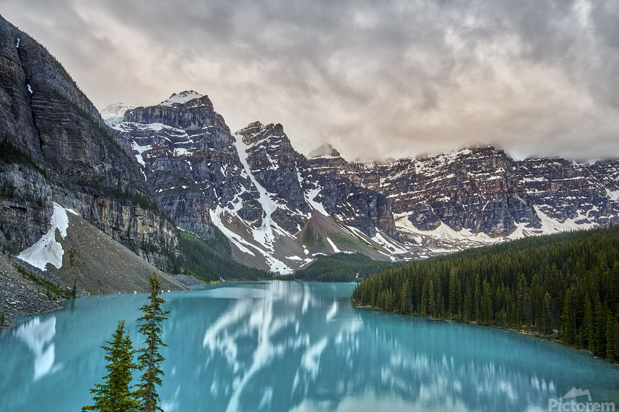 Moraine Lake in Banff by Images By Jon Evan Wall Art