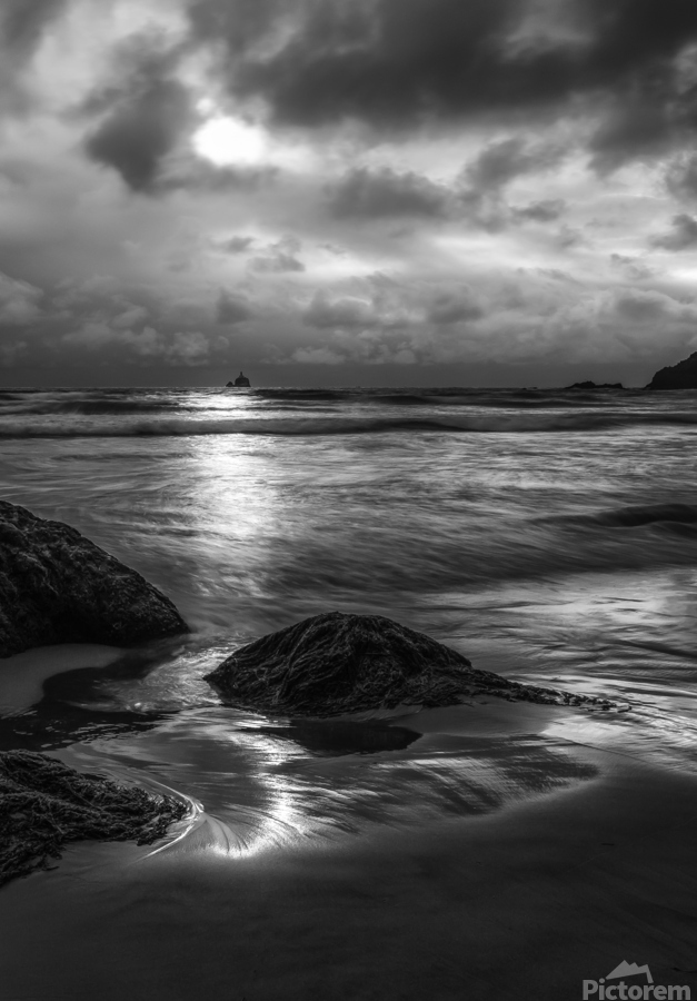 Distant Lighthouse by Images By Jon Evan Wall Art