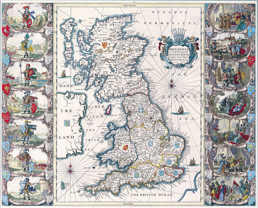 Old Map 86 par TOPARTGALLERY
