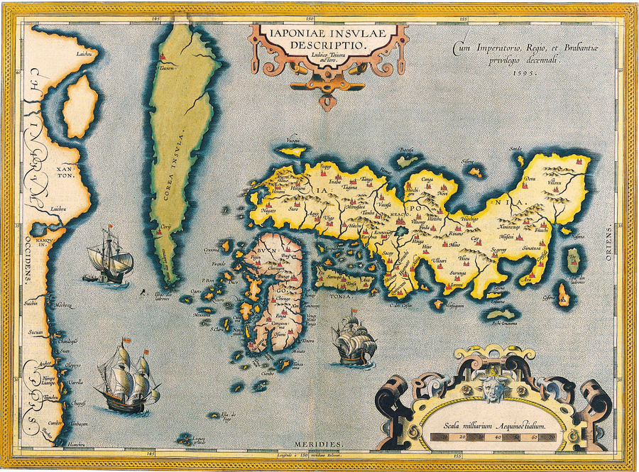 Old Map 88 by TOPARTGALLERY Wall Art