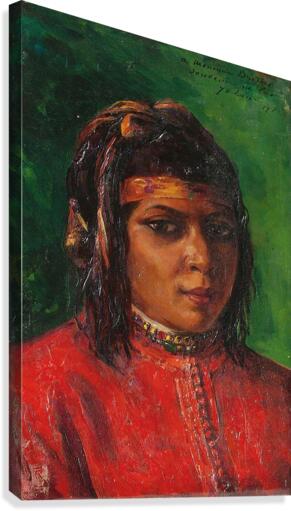 Marie Yvonne Laur Portrait of a Moroccan Woman 1921 by TOPARTGALLERY ...