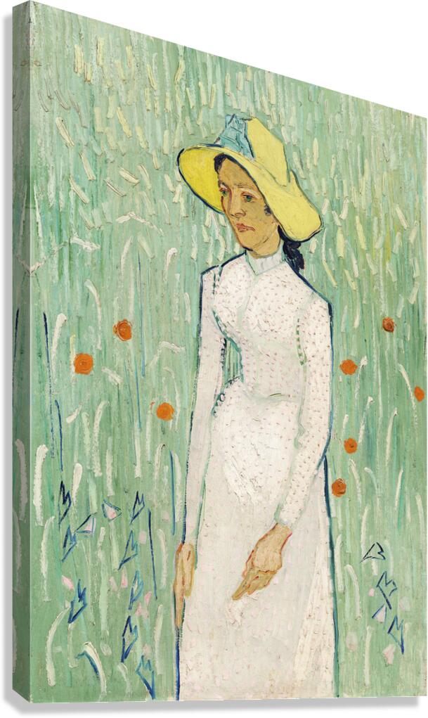 Van Gogh 1853 1890 Girl in White 1890 by TOPARTGALLERY Wall Art