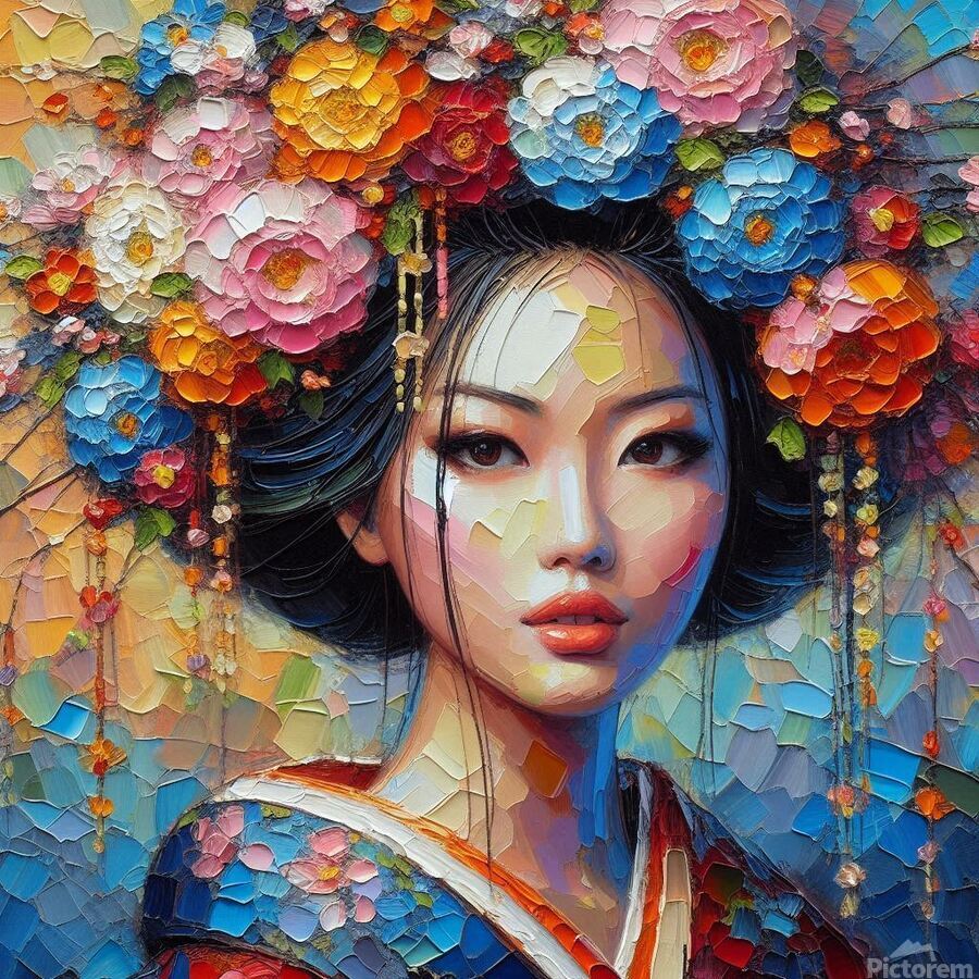 Nu Expressionism by Efrain Montanez Wall Art