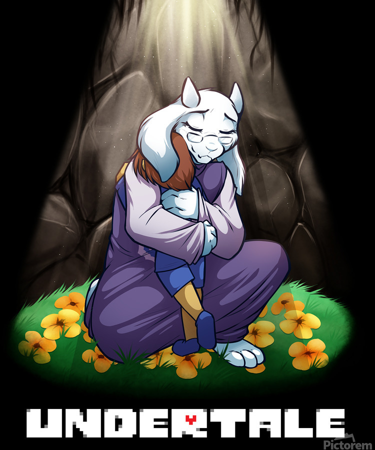 Undertale by JanJBaecker Wall Art