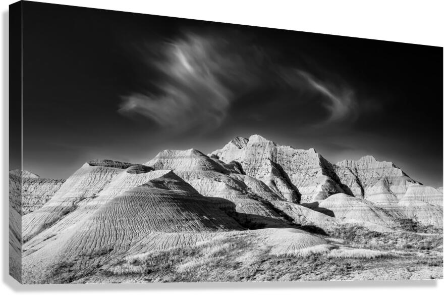Dramatic Badlands Landscape by Jerry Fornarotto Wall Art