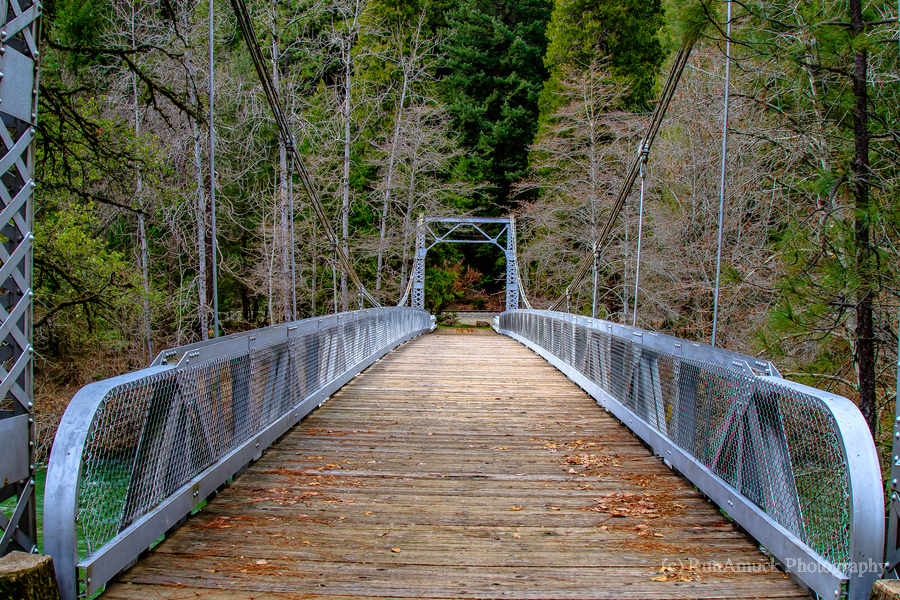 Ghost Bridge by RunAmuck Photography Wall Art