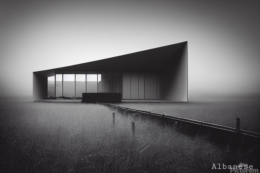 Minimalist Architecture by John Albanese Wall Art