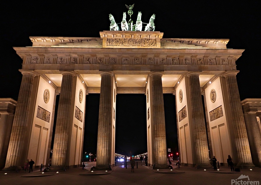 Brandenburg Gate by Antony Robinson Wall Art