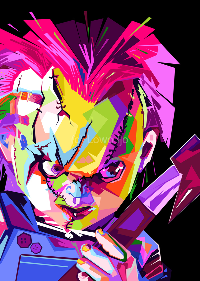 Chucky style wpap by Lowo Ijo Wall Art
