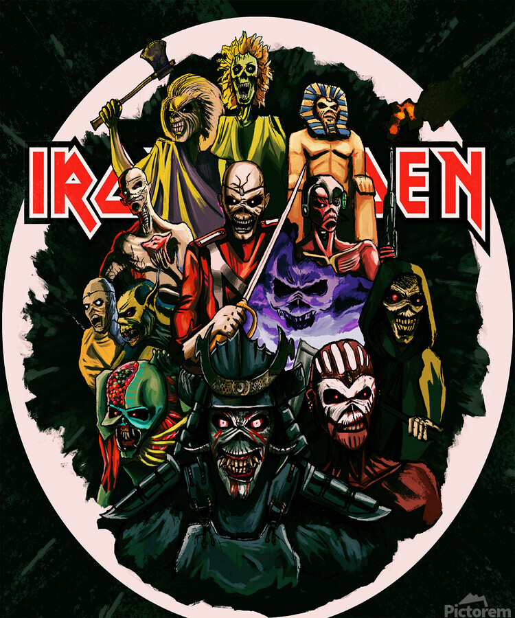 Iron Maiden by JonasJMahler Wall Art