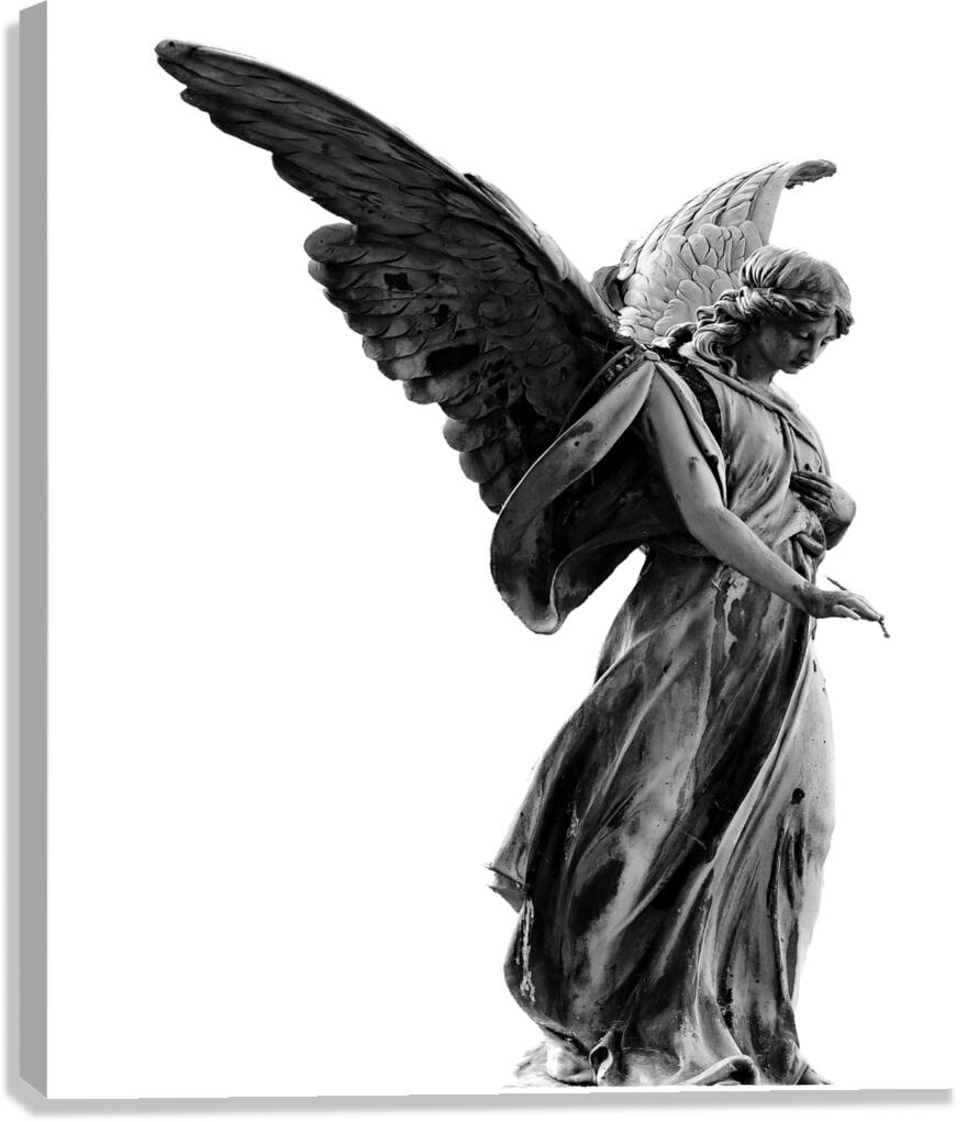 angel statue angel figure woman by Hannah99 Wall Art
