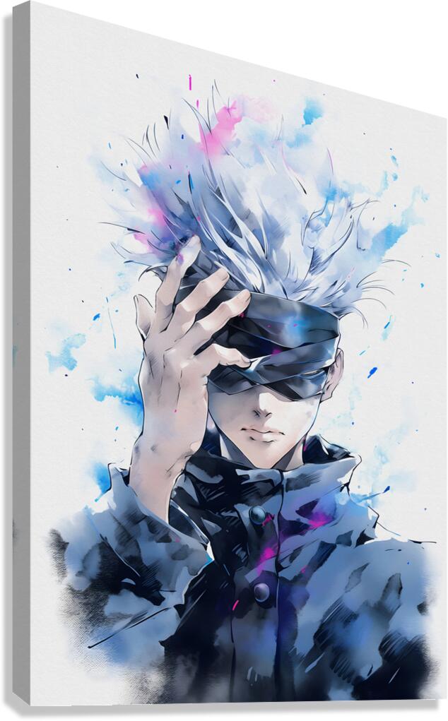 Gojo Satoru Jujutsu kaisen by David Pup Wall Art
