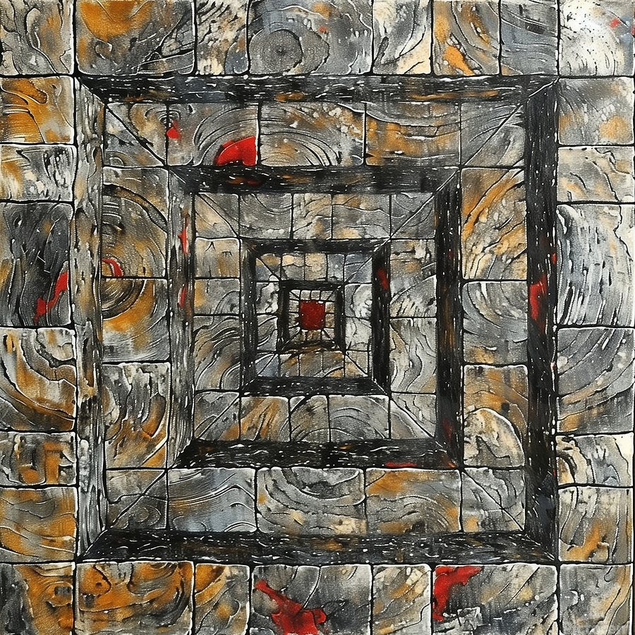 Black Squares by West Kast Wall Art