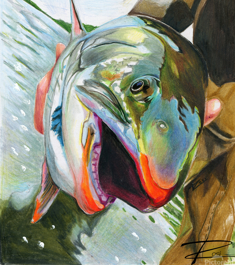 Char by Rosi Oldenburg Wall Art