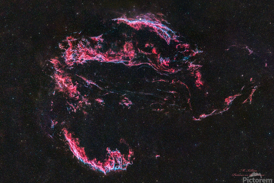 Veil Nebula by Mark Killion Wall Art