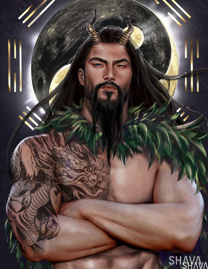 I Am The First - Pangu by SHAVA Wall Art