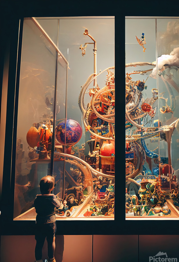 [Museum Curiosity] by Cyberimpressions LLC Wall Art