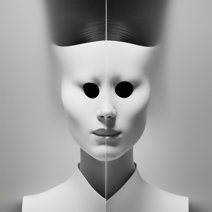 I want to tell you not to fade away whenever you feel tense abstract photography self talk face ...