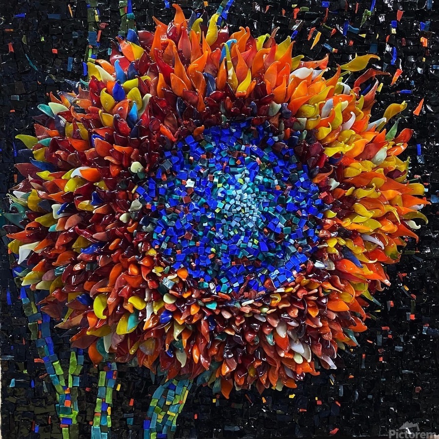 Colorburst by Michelle Sider Wall Art