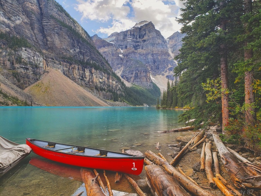 Moraine Lake by Chang Dynasty 87 Wall Art