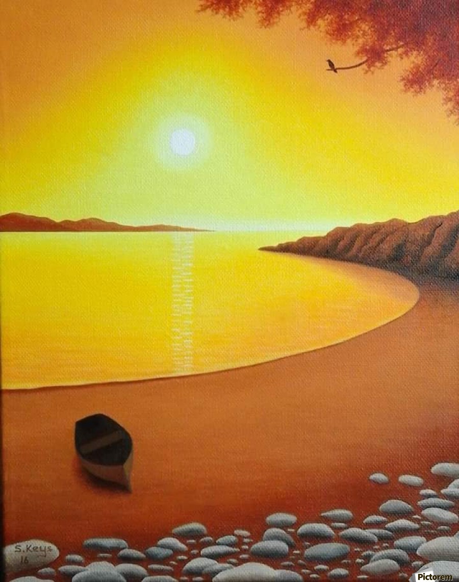 GOLDEN DAWN by Steven Keys Wall Art