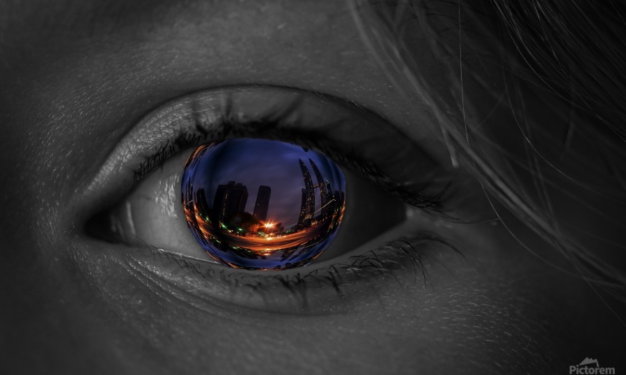 EYE SCRAPER by ALL ABOUT YOU ART Wall Art