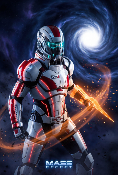Commander Shepard Mass Effect: The Vanguard of Humanity by Sumer ...