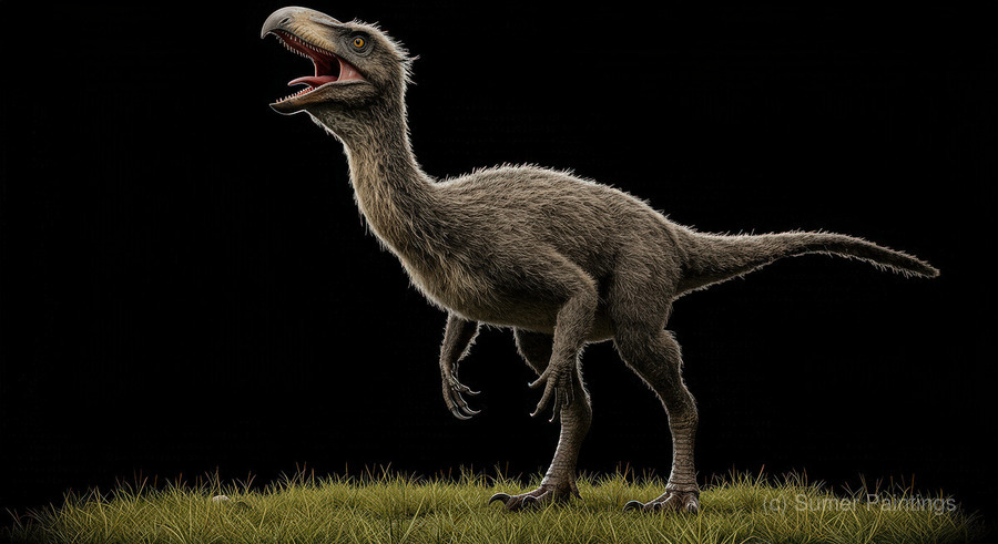 Hyperrealistic Paleoart Reconstruction of Phorusrhacos longissimus ...
