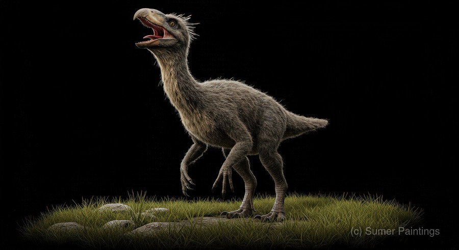Hyperrealistic Paleoart Reconstruction of Phorusrhacos longissimus ...