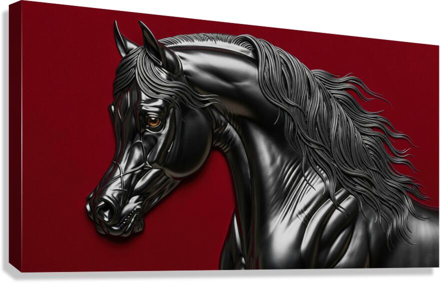 Ruby Noir by Sumer Paintings Wall Art