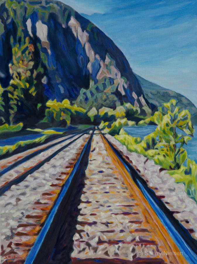 Staying on Track by Sherry Nielsen Wall Art