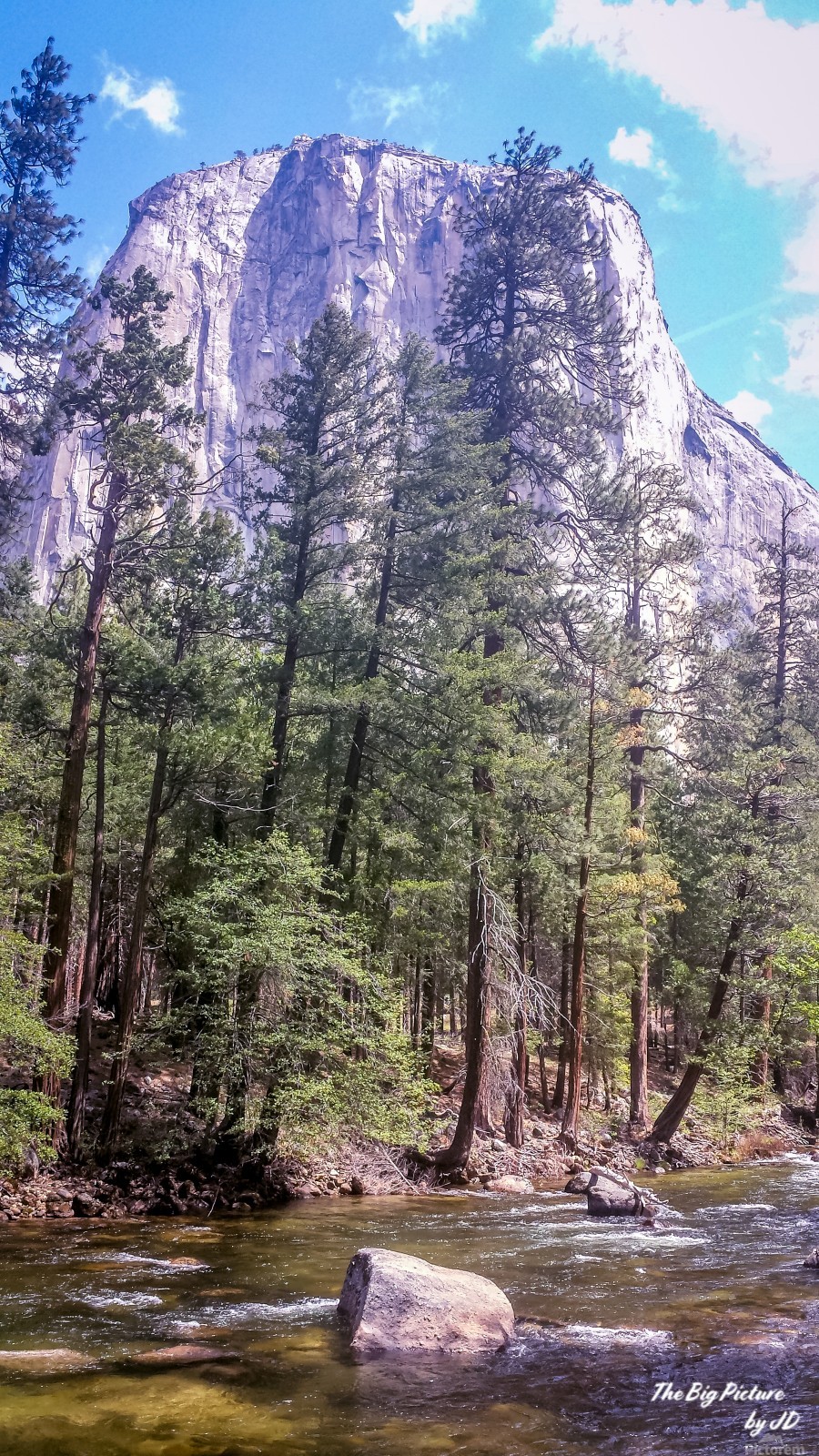 El Capitan Merced River by The Big Picture by JD Wall Art