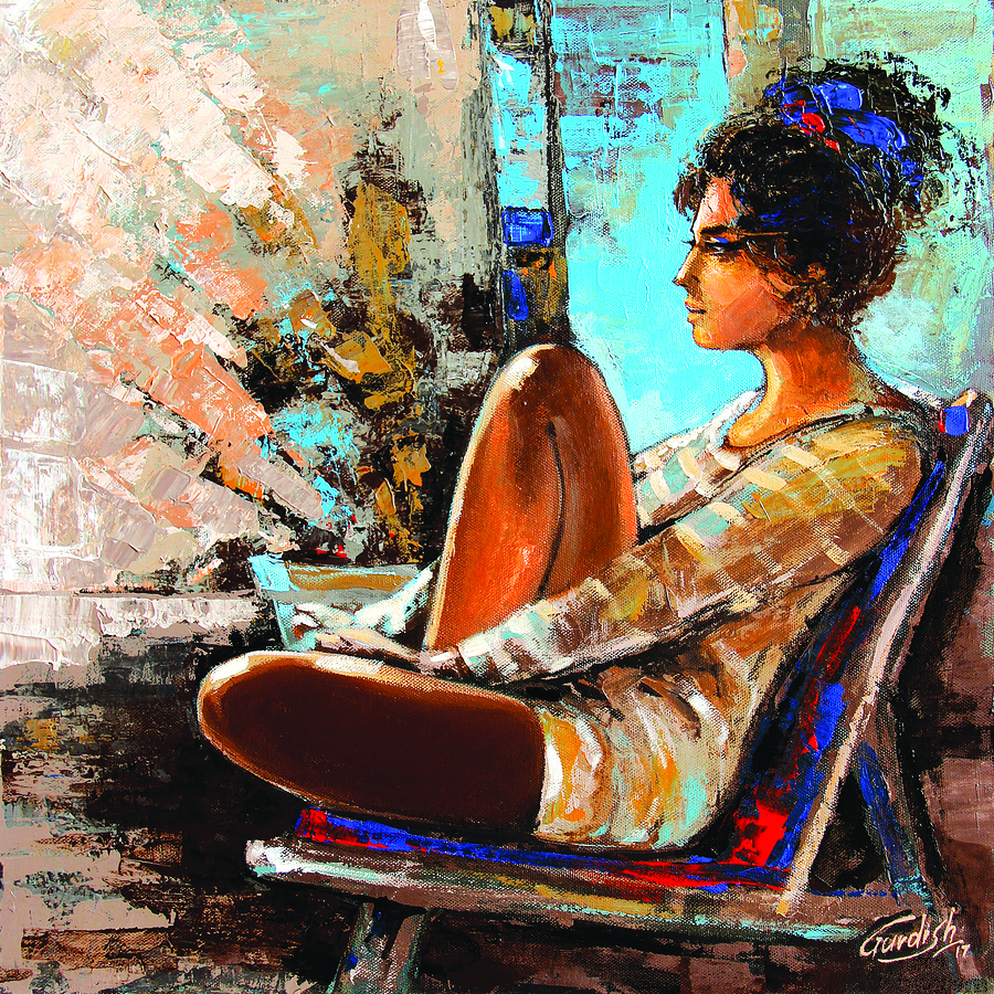 The Beautiful Oblivion by Gurdish Pannu India Wall Art