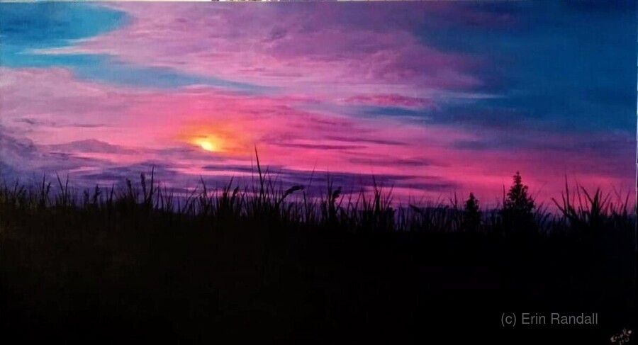 Evening Bliss by Erin Randall Wall Art