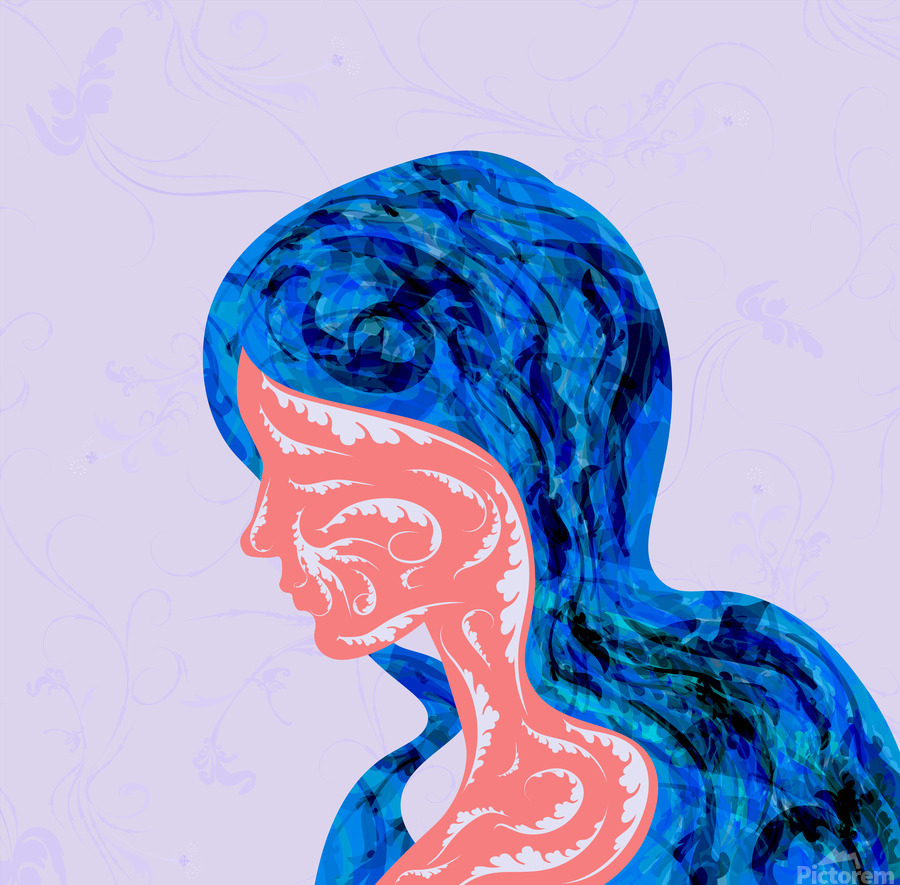 Profile2.LandBluyeHrPinkLife by TheOn Wall Art