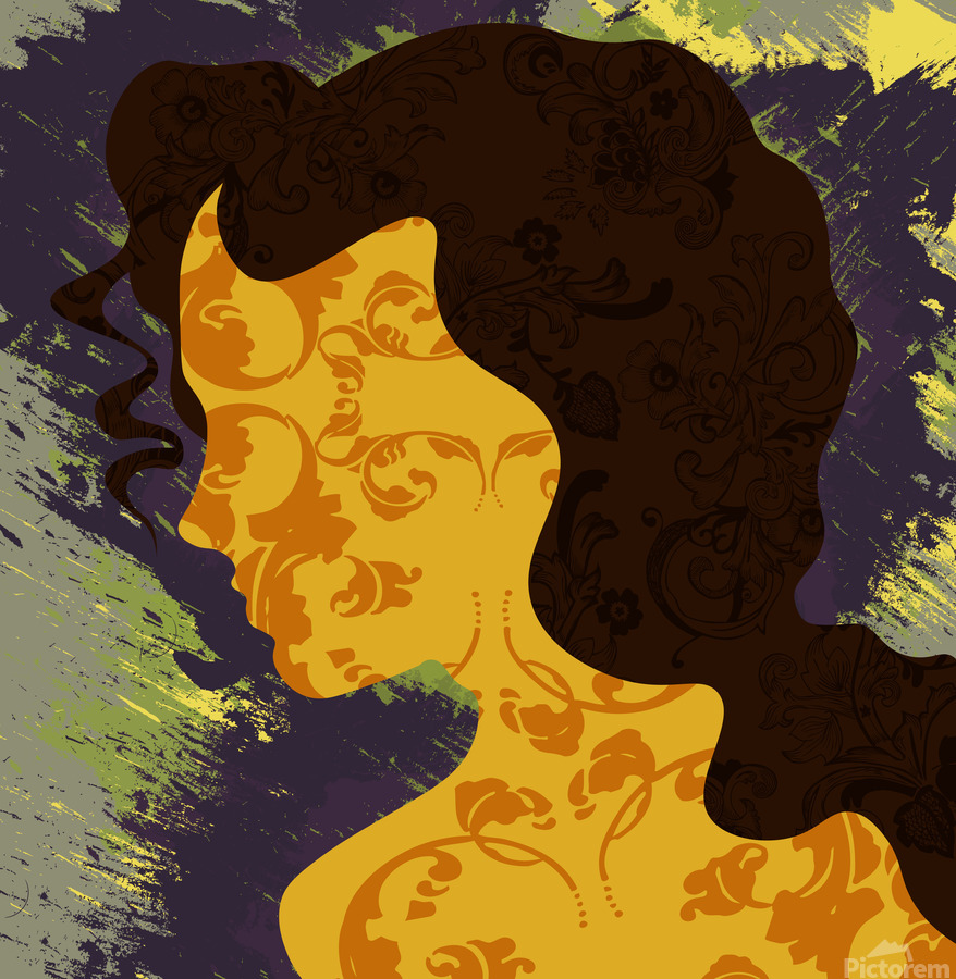 proGirl color by TheOn Wall Art