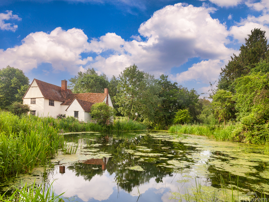 Willy Lotts House Flatford Mill Dedham Vale Suffolk England by ...