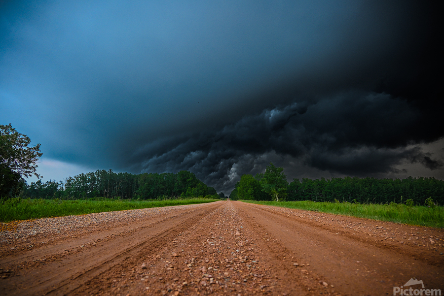 The Eye of the Storm by Riley Hass Wall Art