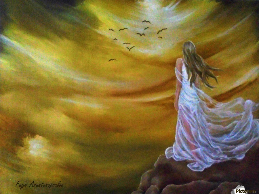 Step Into Infinity by Faye Anastasopoulou Wall Art