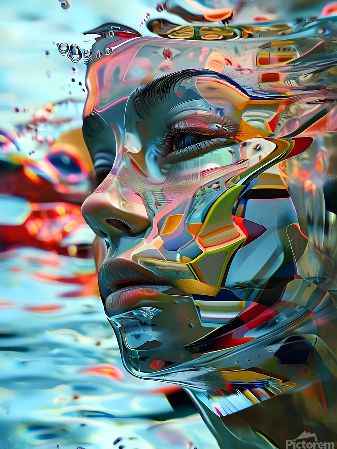 Water by Leiko Tar Wall Art