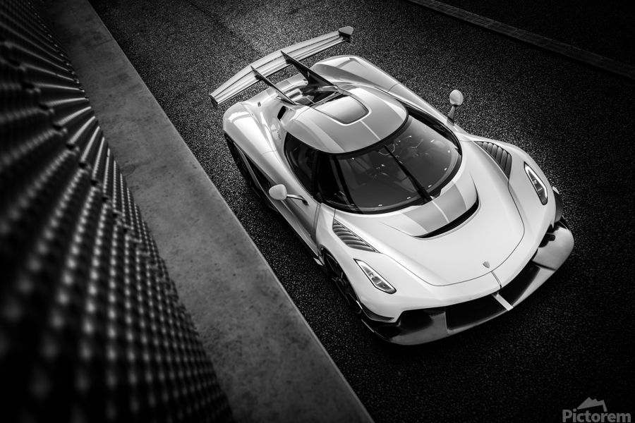 Koenigsegg Jesko Automotive Print by Conceptual Photography Wall Art