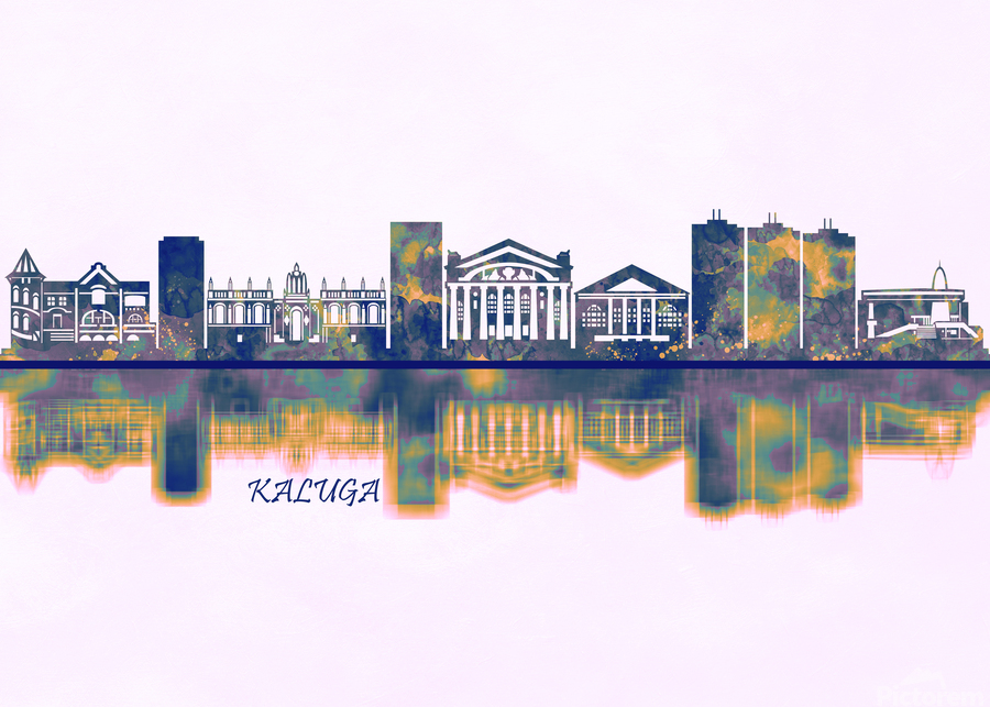 Kaluga Skyline by Towseef Dar Wall Art