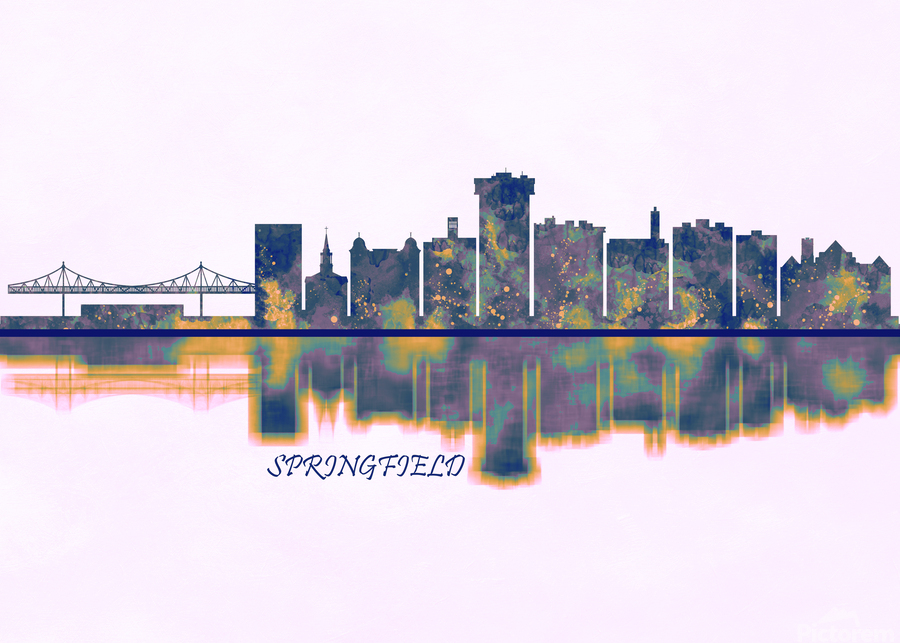 Springfield Missouri by Towseef Dar Wall Art