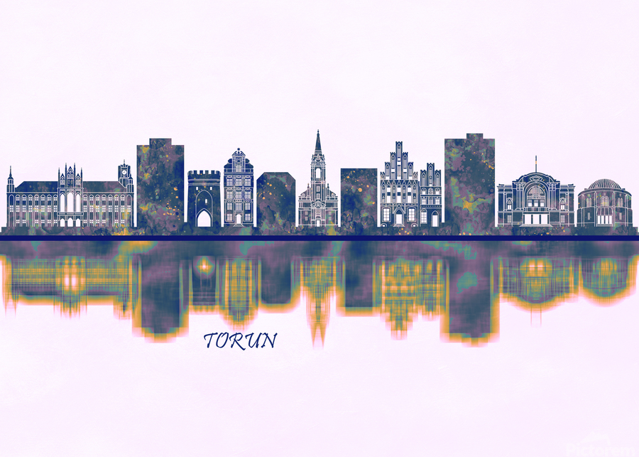 Torun Skyline by Towseef Dar Wall Art