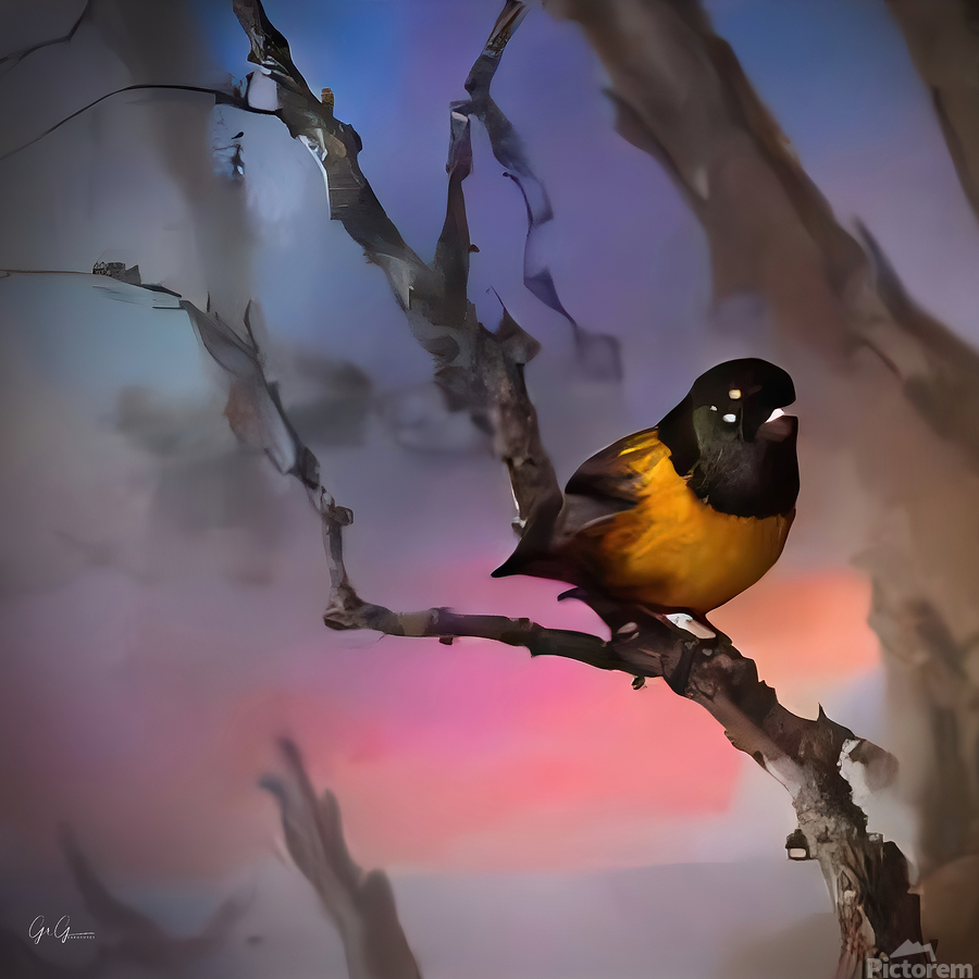 Upscaled Leonardo AI painting by Gavin Graham Wall Art