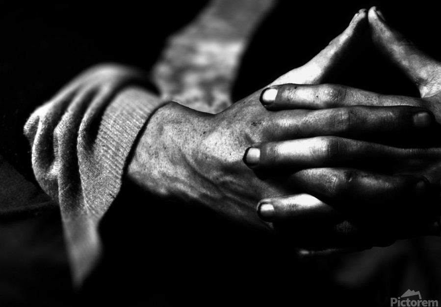 Hands 1 by Elca Burger Photography Wall Art