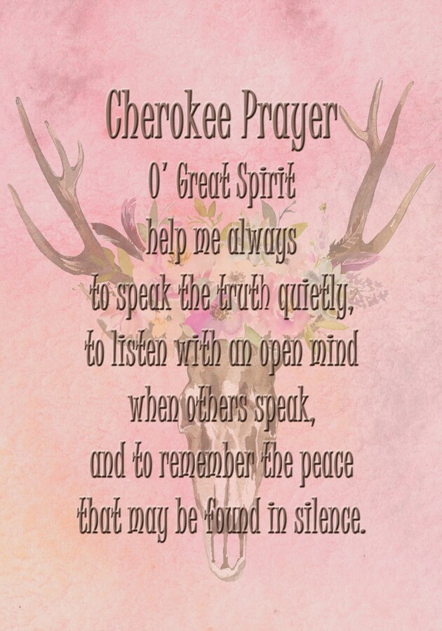Native American Prayer by HH Photography of Florida Wall Art