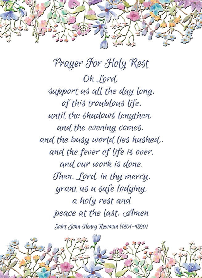 Prayer For Holy Rest by HH Photography of Florida Wall Art